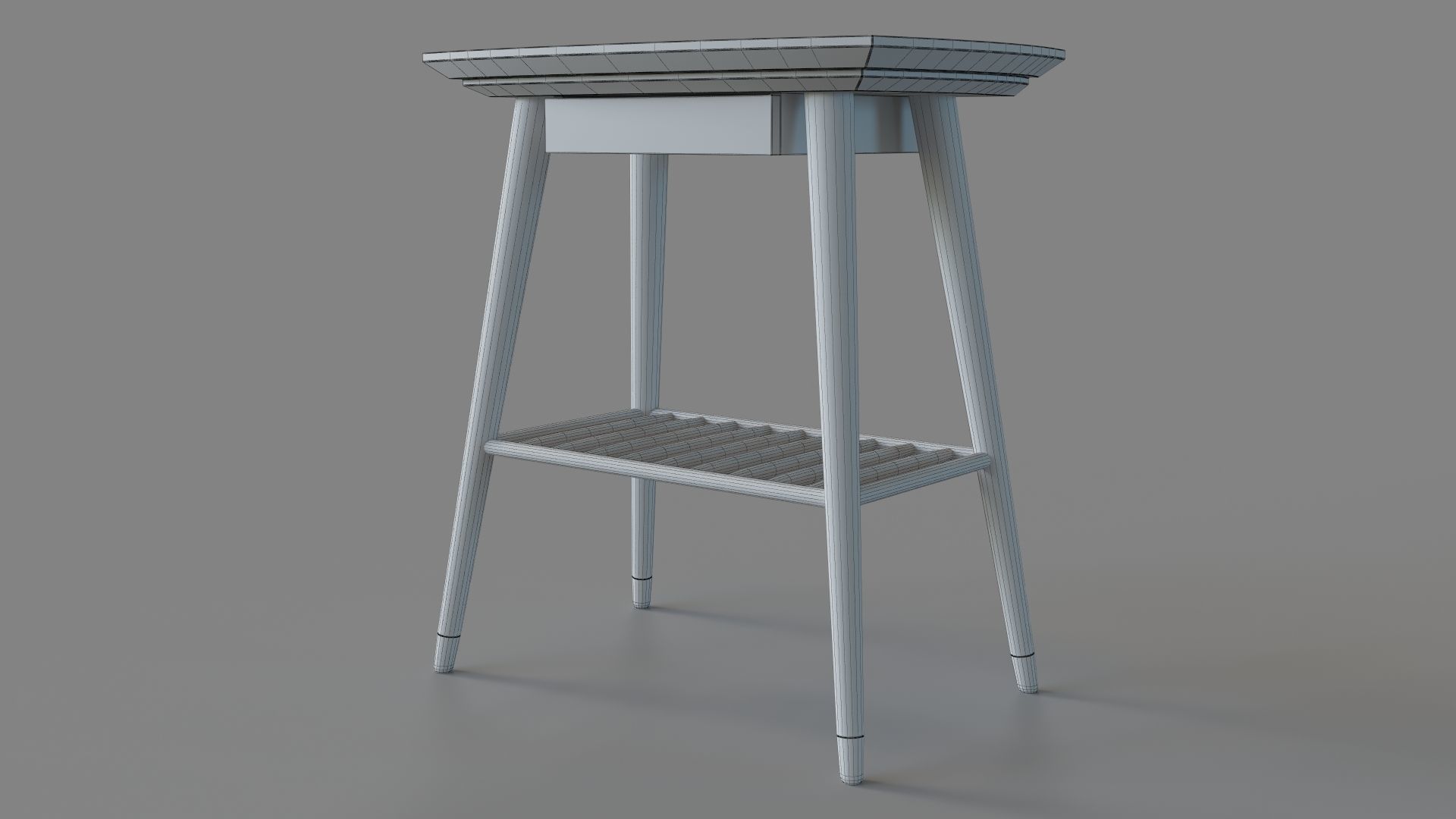 Ari Side Table Walnut 3D model | CGTrader