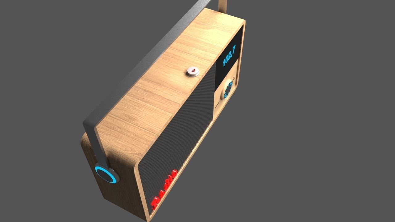 Radio 3D model | CGTrader