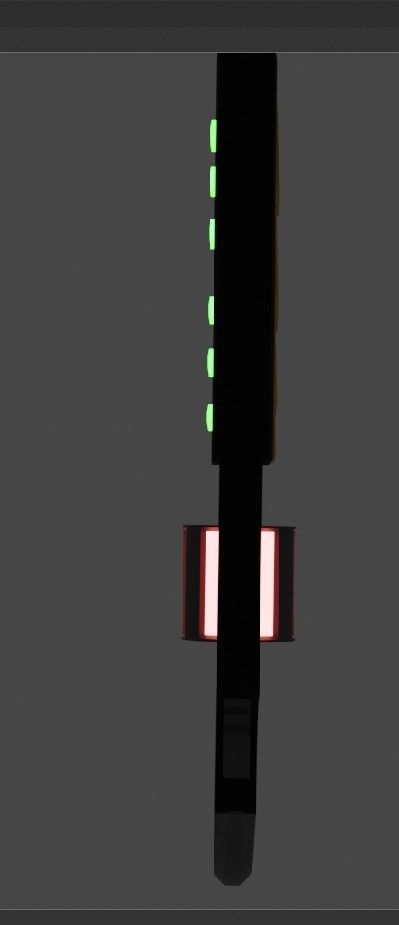 3D model low-poly cyber revolver VR / AR / low-poly | CGTrader