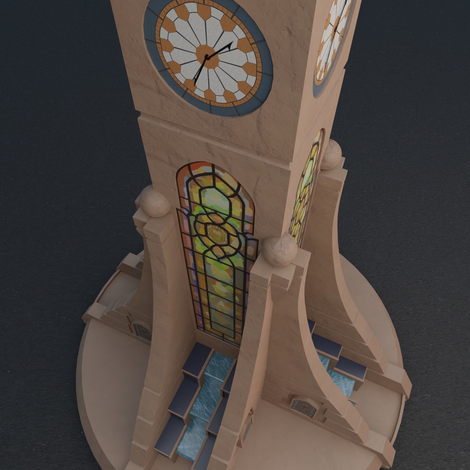 SQU Tower in 3D 3D model | CGTrader