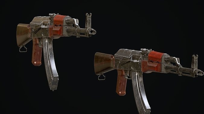 3D model AKM74 ak - rifle VR / AR / low-poly | CGTrader