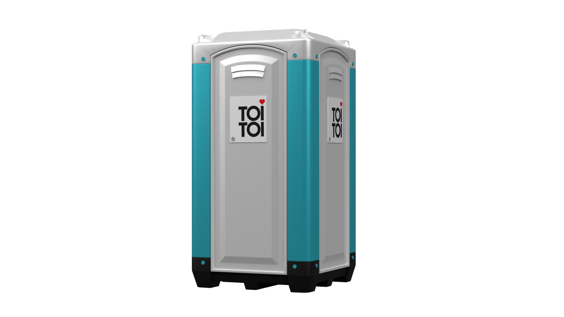 Toi Toi Portable Toilet 3D model | CGTrader