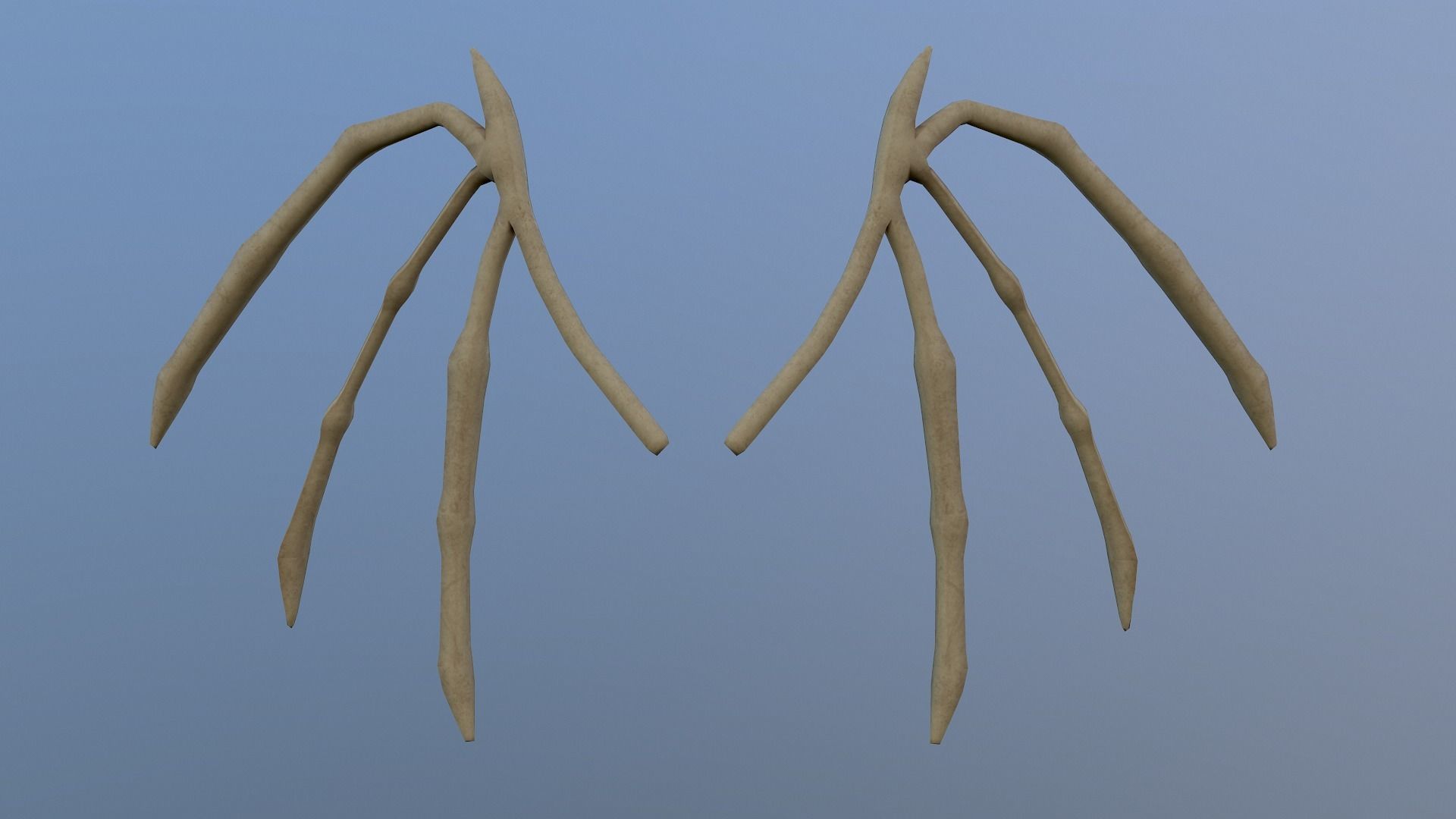 3D model Bone Demon Wing VR / AR / low-poly | CGTrader