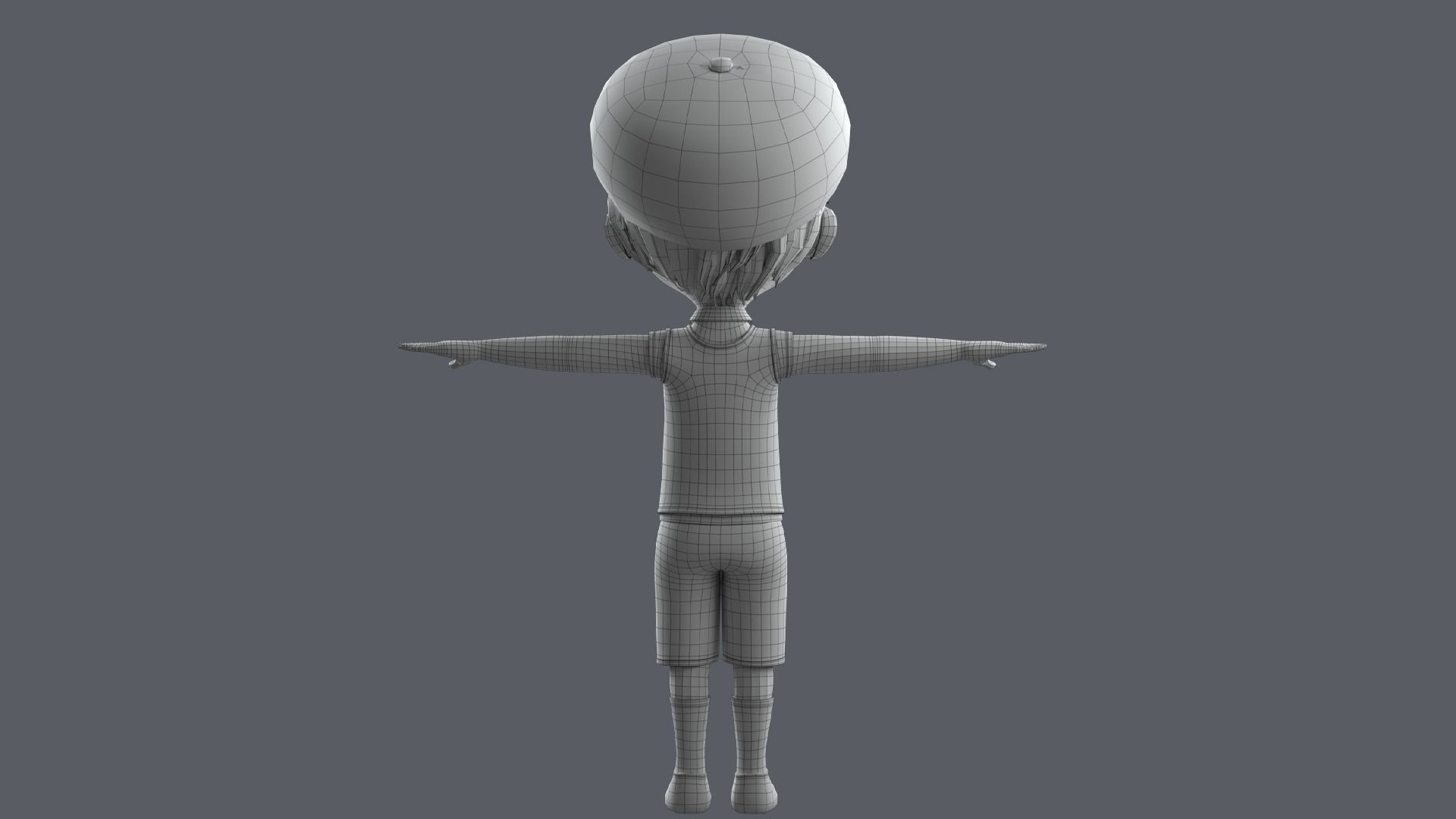 Cartoon Boy Rigged 3D model rigged | CGTrader