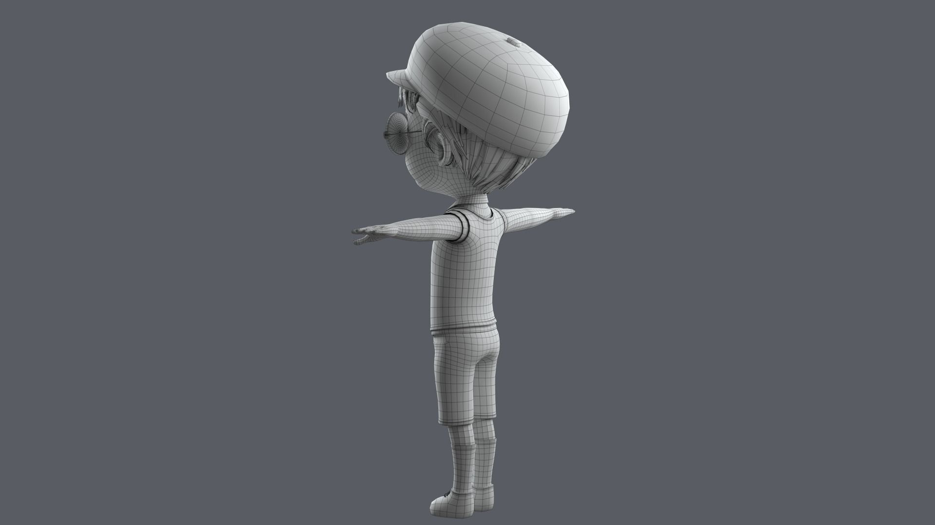 Cartoon Boy Rigged 3D model rigged | CGTrader