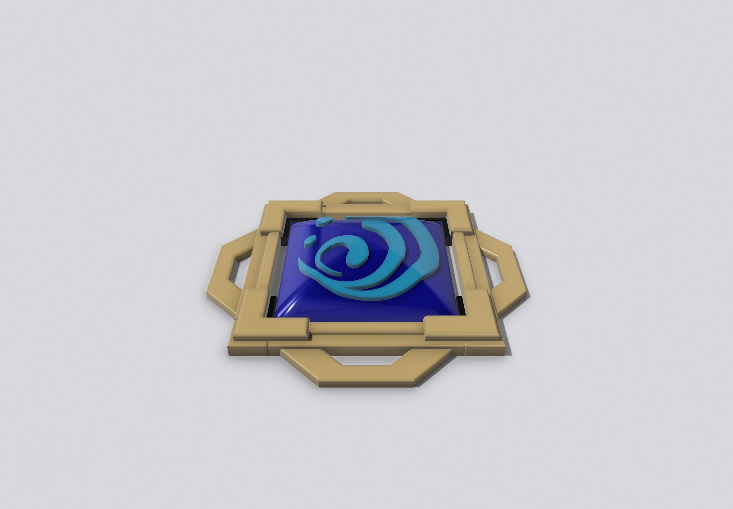 Liyue Hydro Vision Genshin Impact 3D model 3D printable | CGTrader