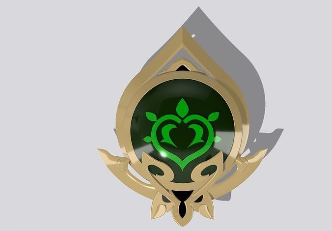Sumeru Dendro Vision Genshin Impact 3D model 3D printable | CGTrader