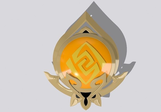 Sumeru Geo Vision Genshin Impact 3D model 3D printable | CGTrader