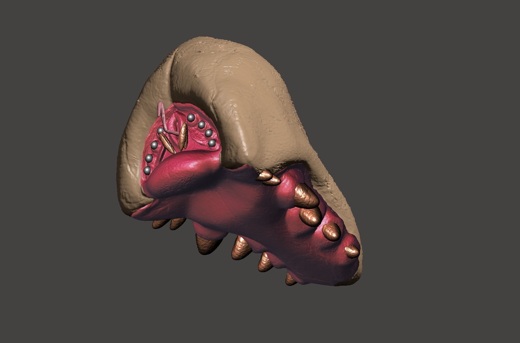 Brain Bug Starship Troopers Brainbug Hi-Poly STL for 3D printing 3D ...