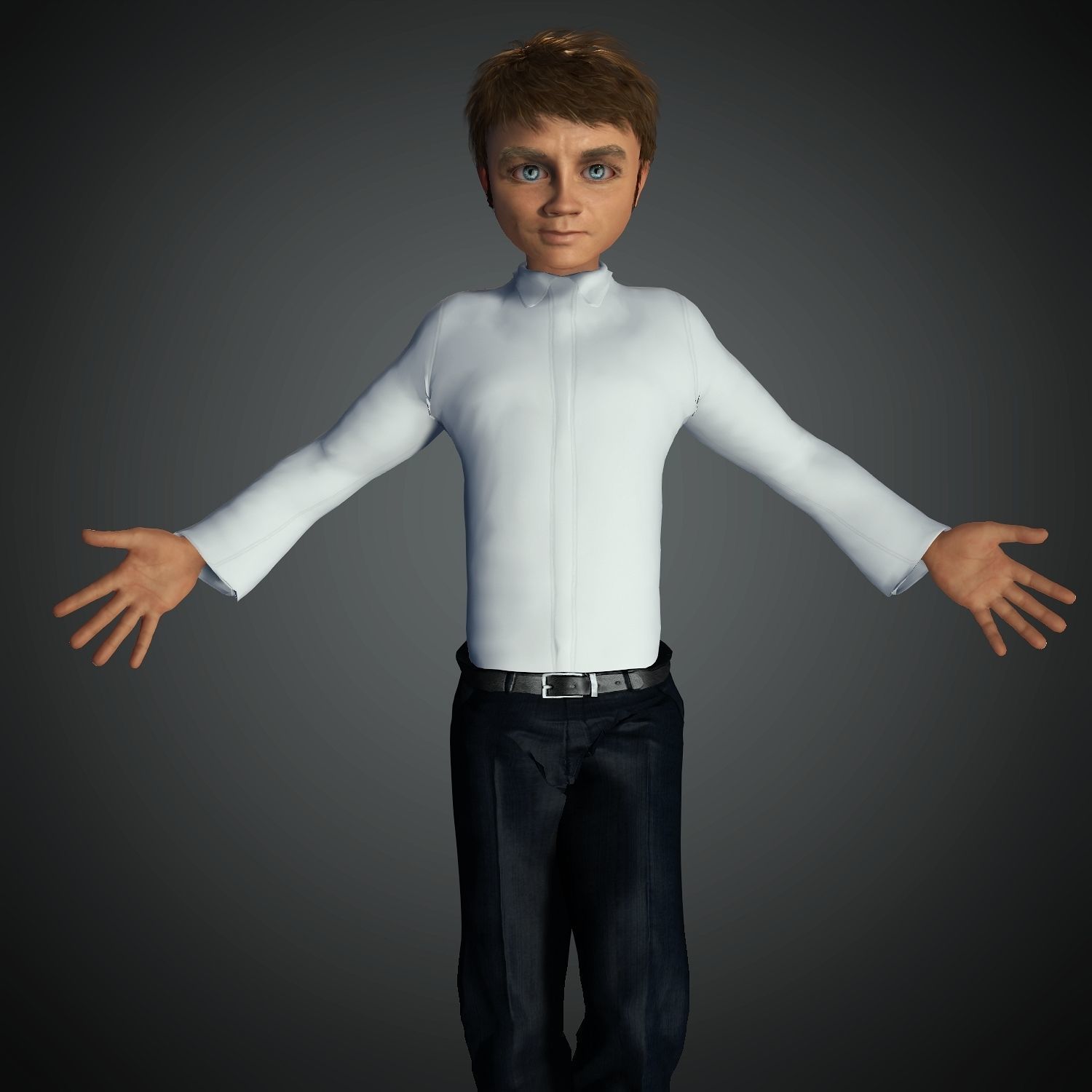James Bond Daniel Graig Cartoon Character 007 Animated 3D model ...