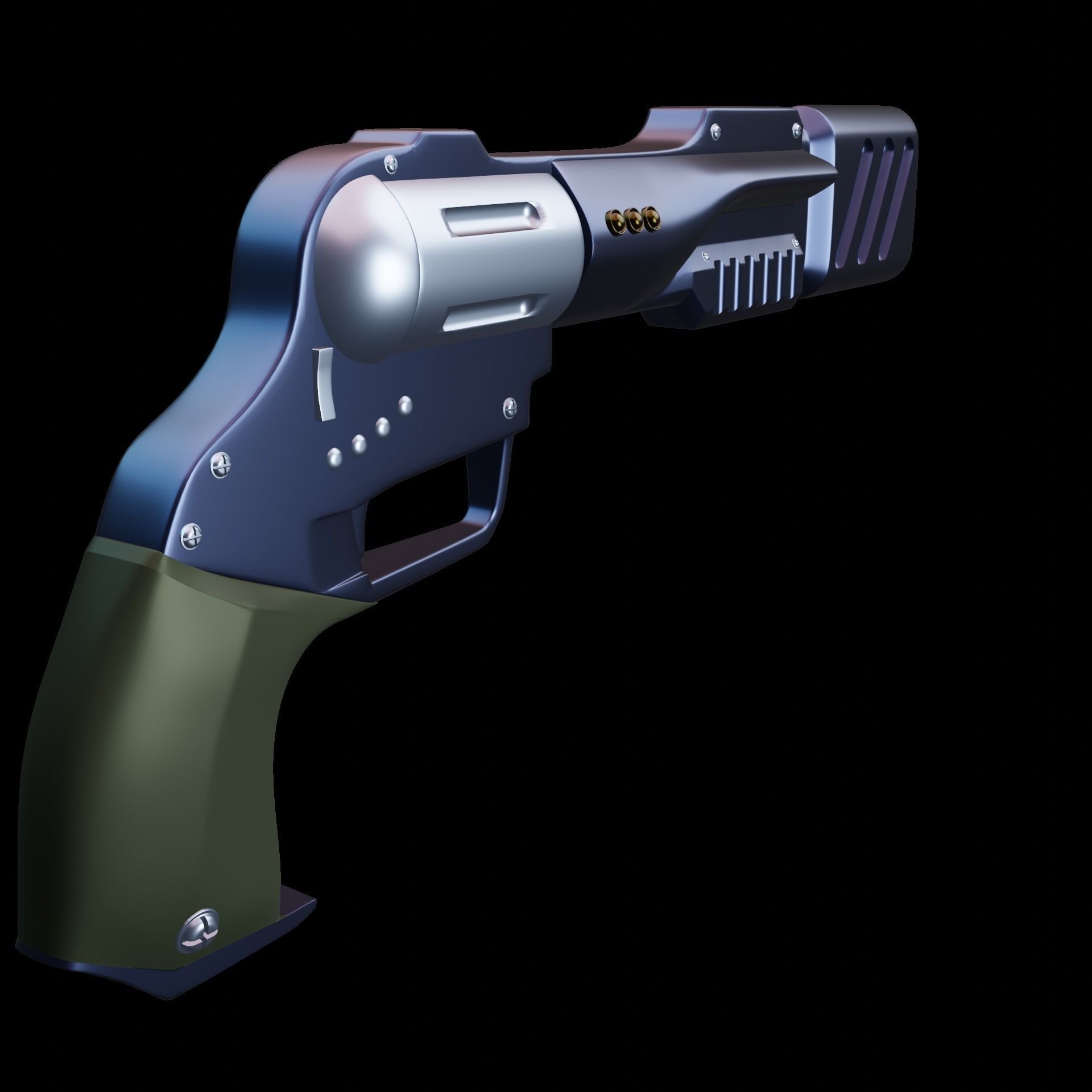 Stargate Particle Magnum Prop Cosplay 3D model 3D printable | CGTrader