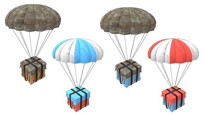 3D model Air Drop Boxes VR / AR / low-poly | CGTrader