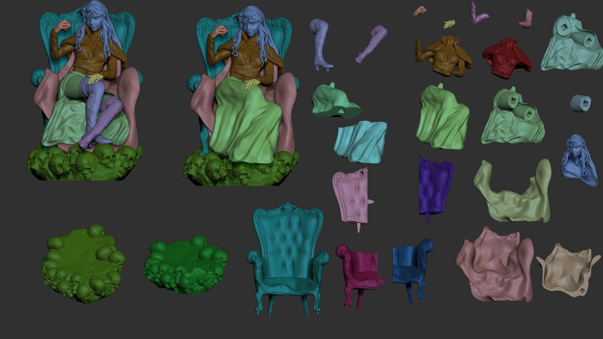 Lenore - Castlevania - 3D Print 3D model 3D printable | CGTrader