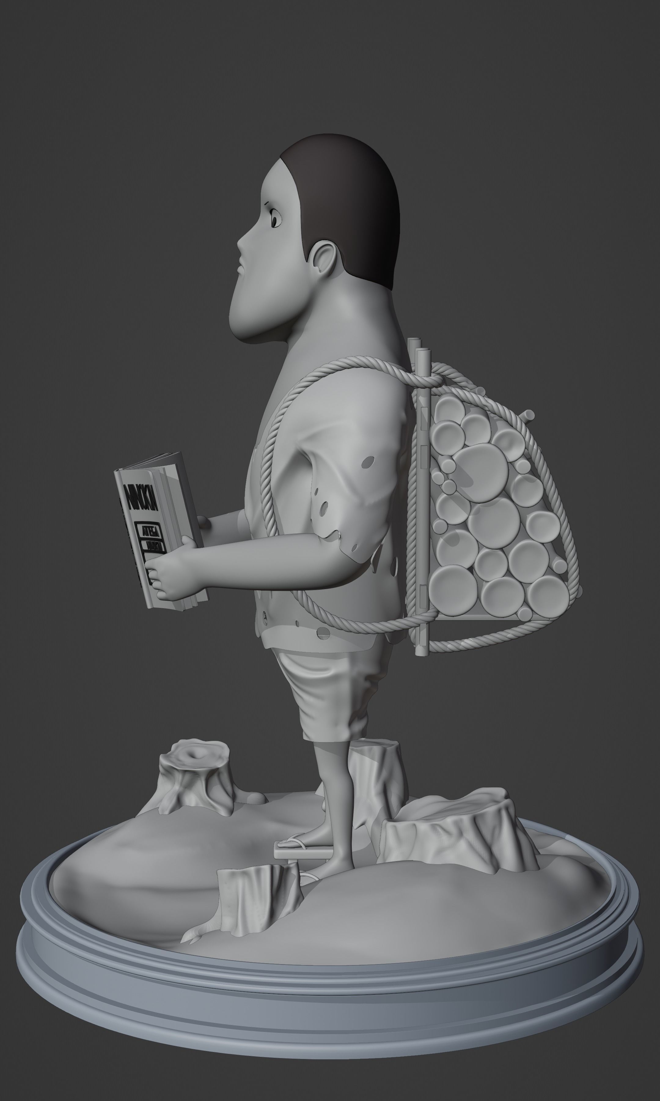 3D model BARTHOLOMEW KUMA KID VERSION ONE PIECE VR / AR / low-poly ...