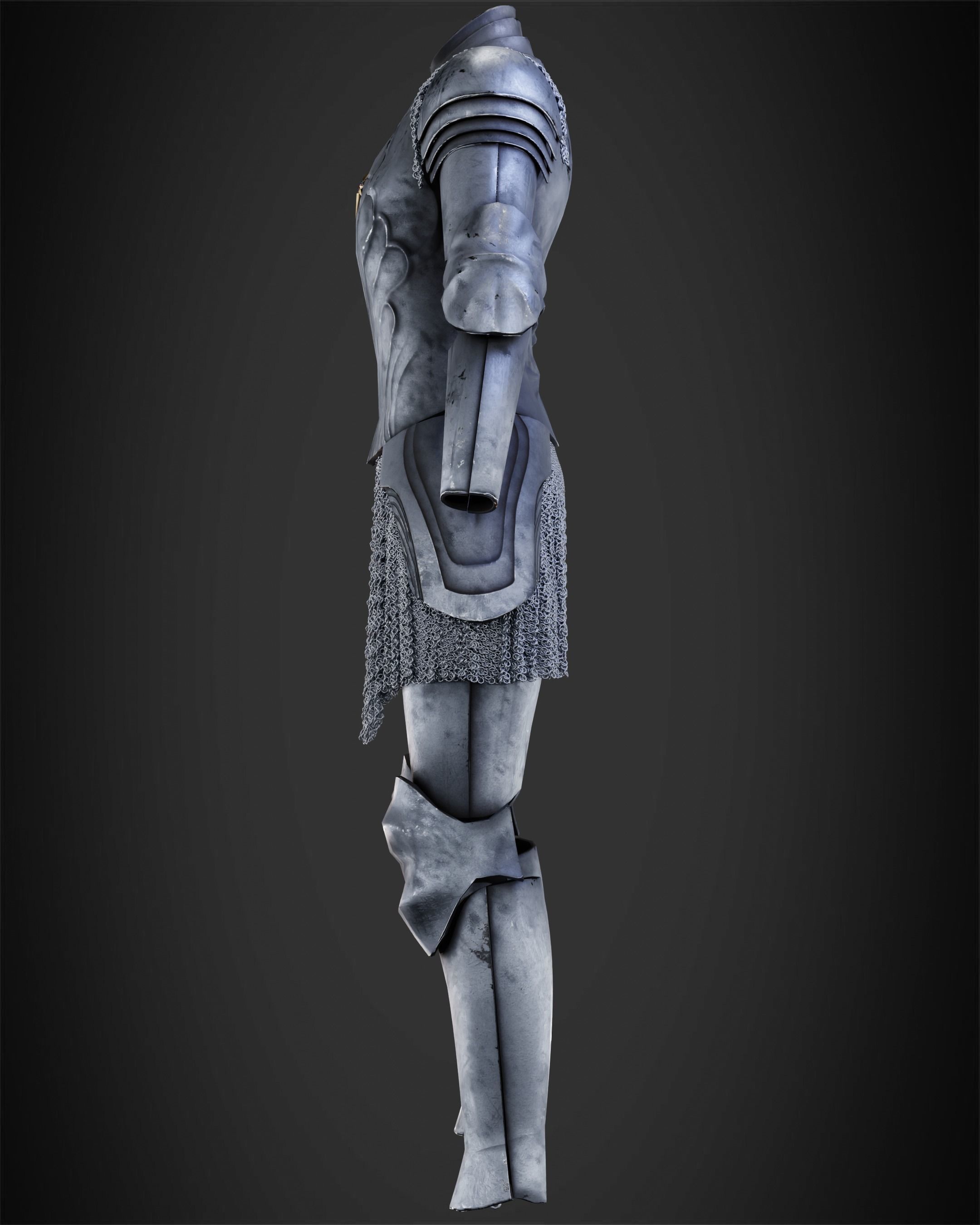 LOTR Galadriel Numenor Armor for Cosplay 3D model 3D printable | CGTrader