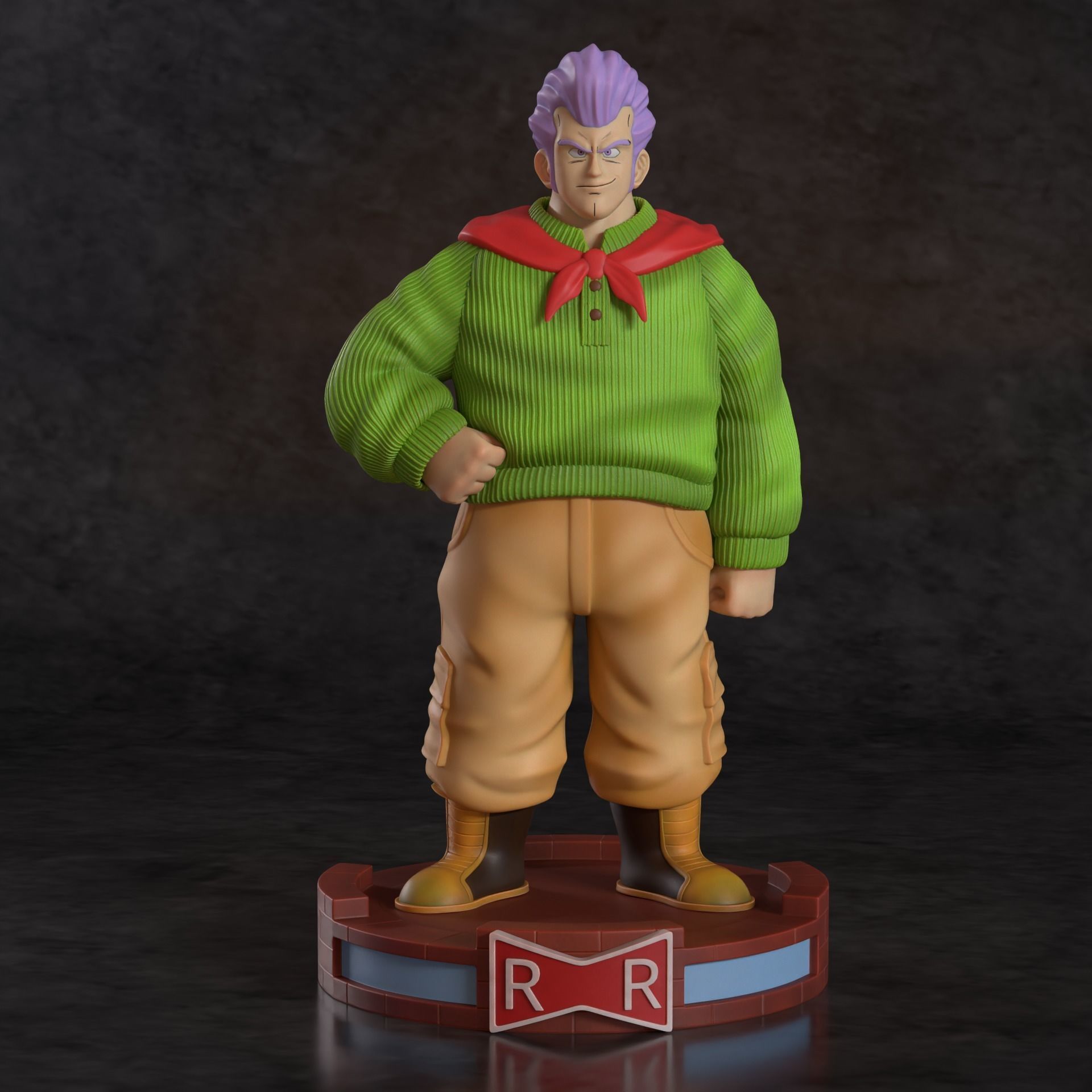 General White STL 3D model 3D printable | CGTrader