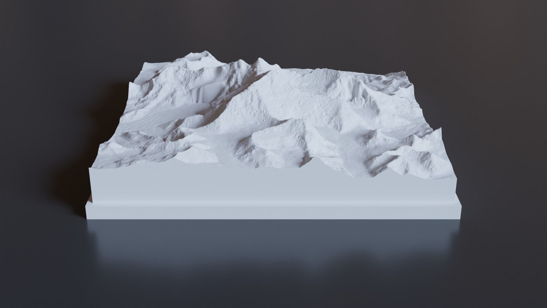 Mount Everest 3D Print Model 3D model 3D printable | CGTrader
