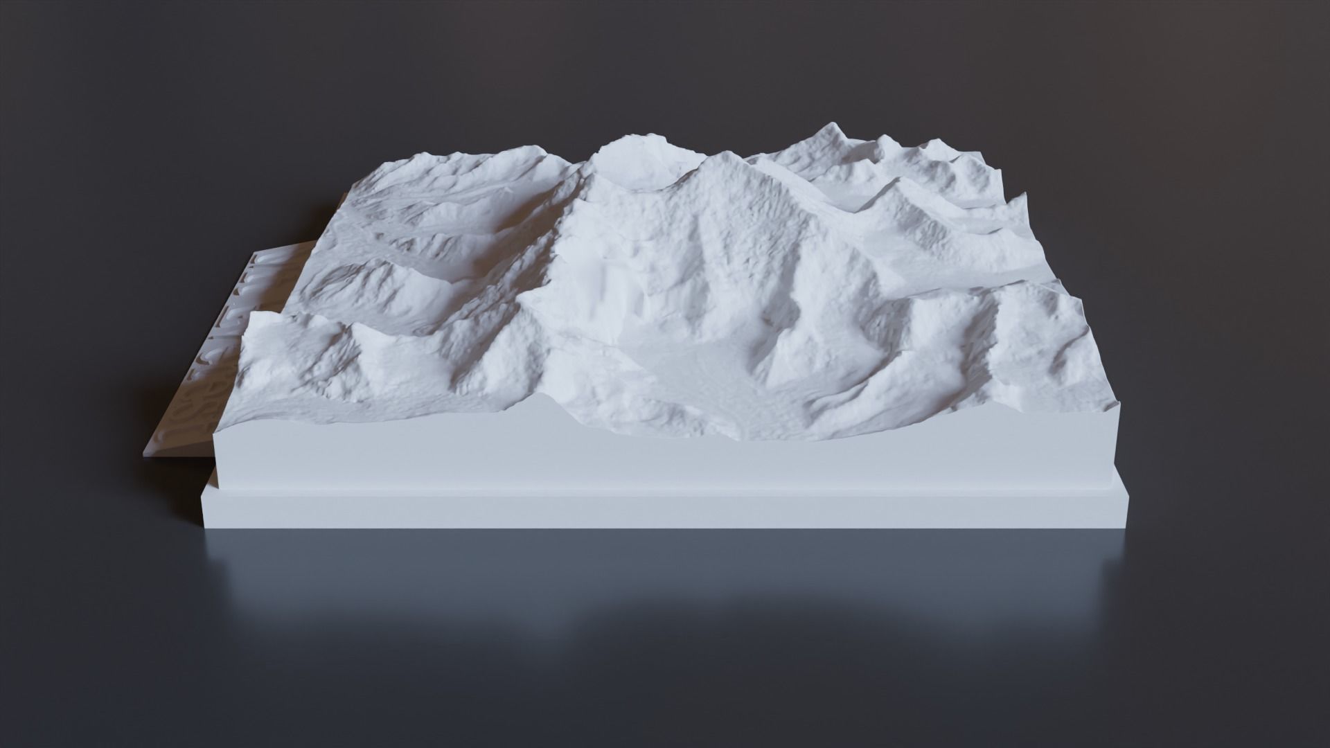 Mount Everest 3D Print Model 3D model 3D printable | CGTrader