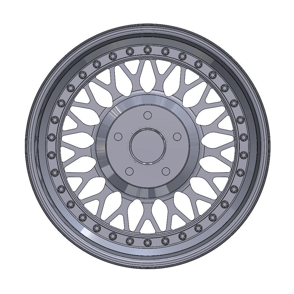 BBS RS Wheel 3D model 3D printable | CGTrader