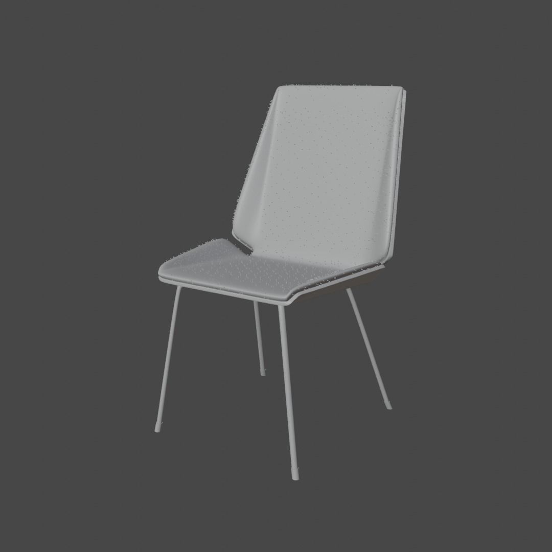 Modern Chair Dinning Chair Minimalist free VR / AR / low-poly 3D model ...