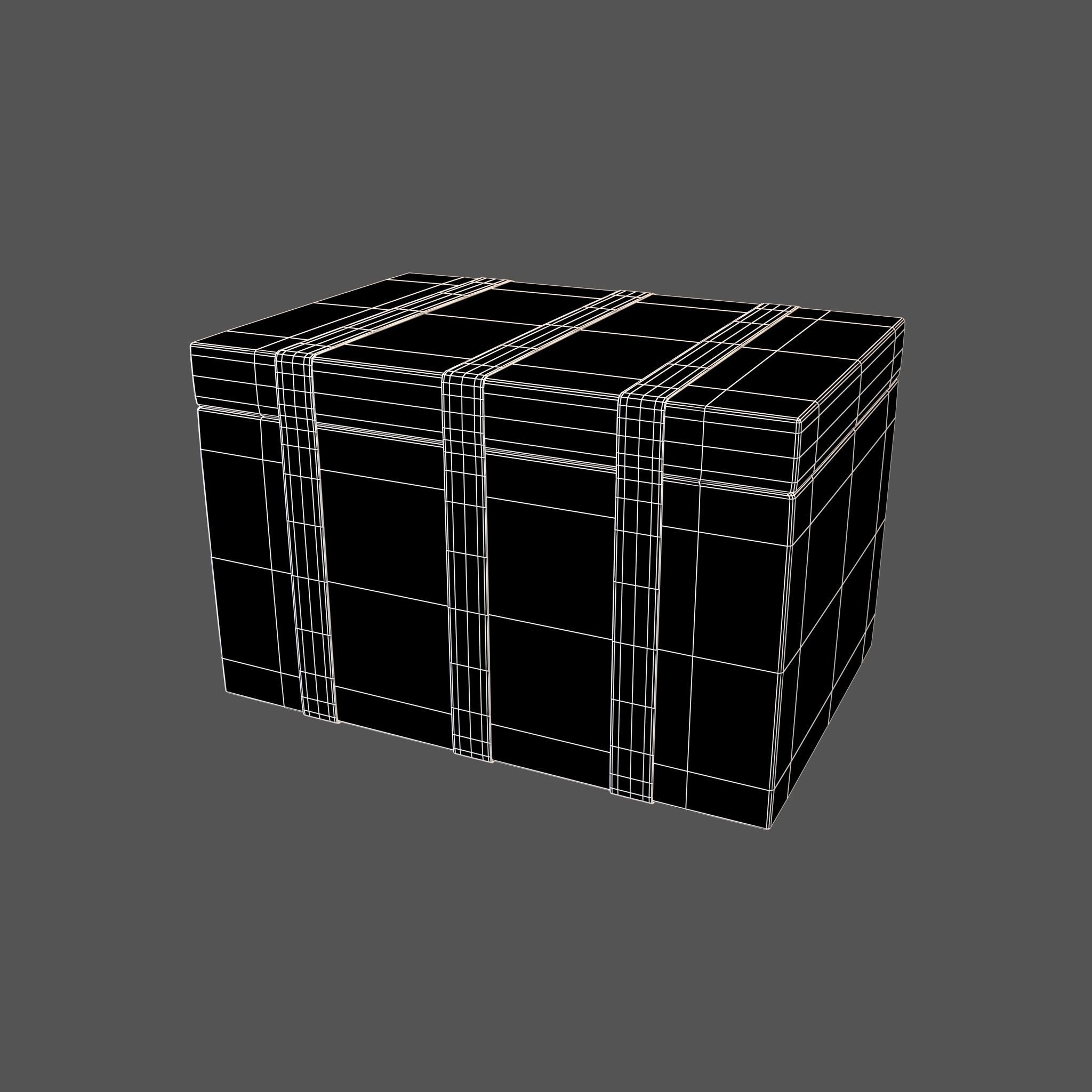 3D model Styrofoam Box v2 004 VR / AR / low-poly | CGTrader