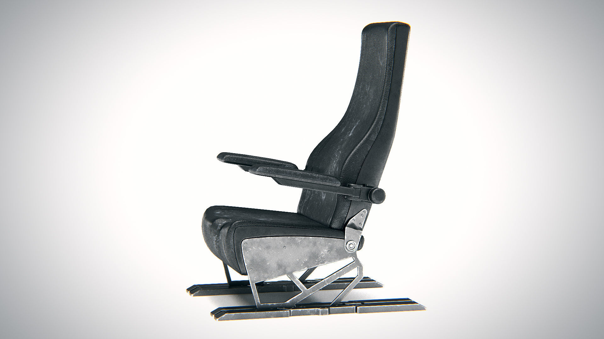 3D model Pilot Chair PBR VR / AR / low-poly | CGTrader