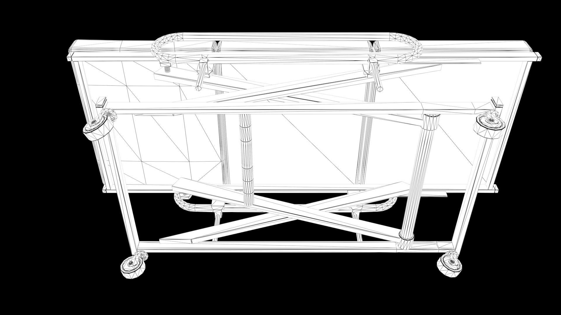 3D model Surgery bed VR / AR / low-poly | CGTrader