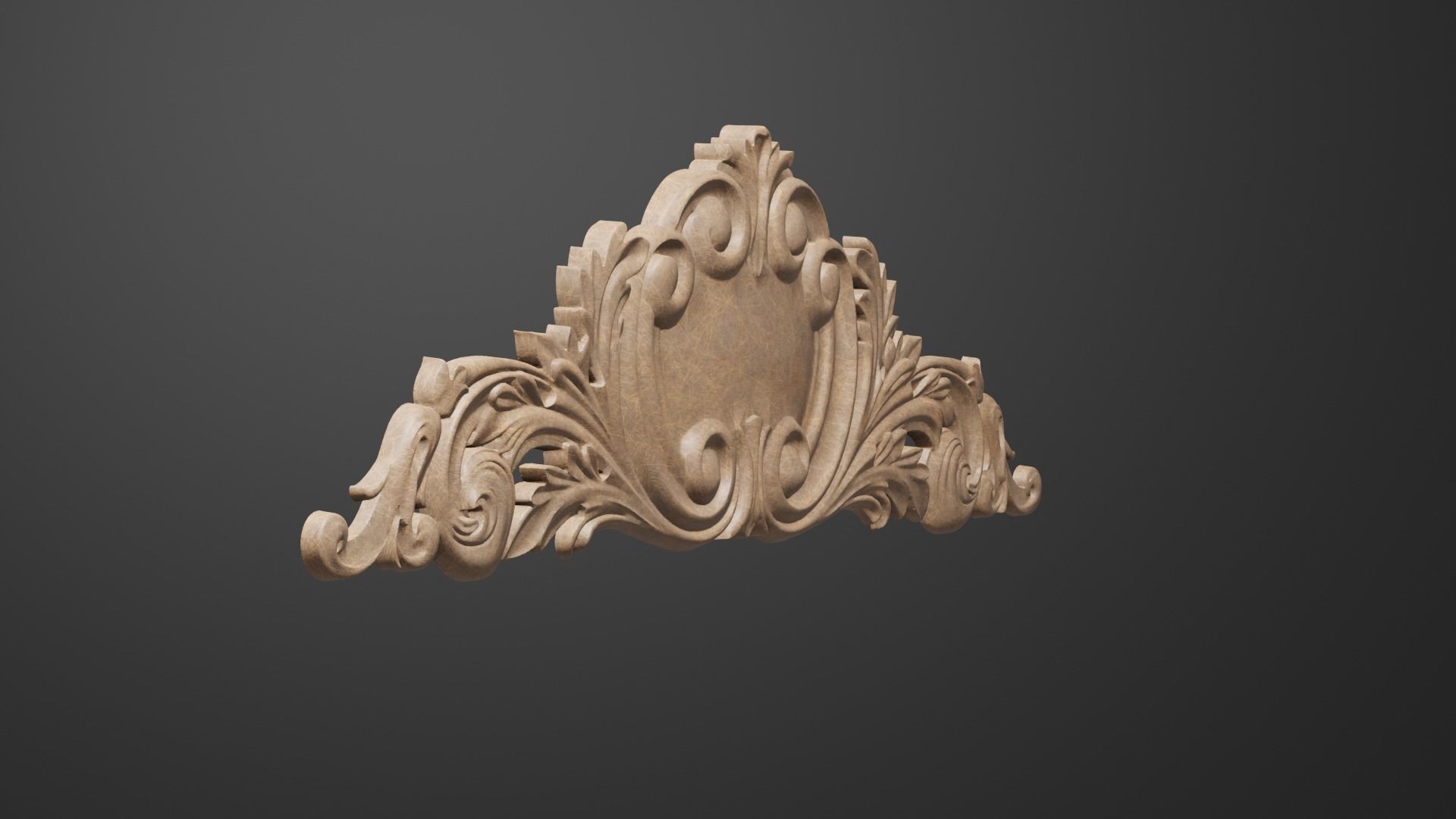 Flower Decarative for wood carving 3D model 3D printable | CGTrader