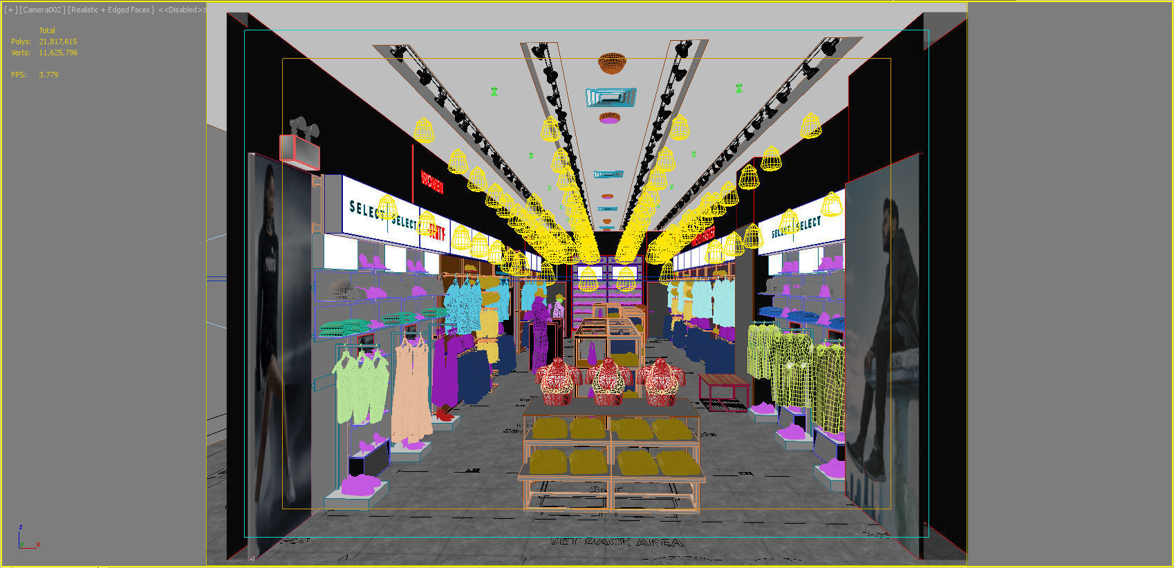 clothing store 3D model | CGTrader