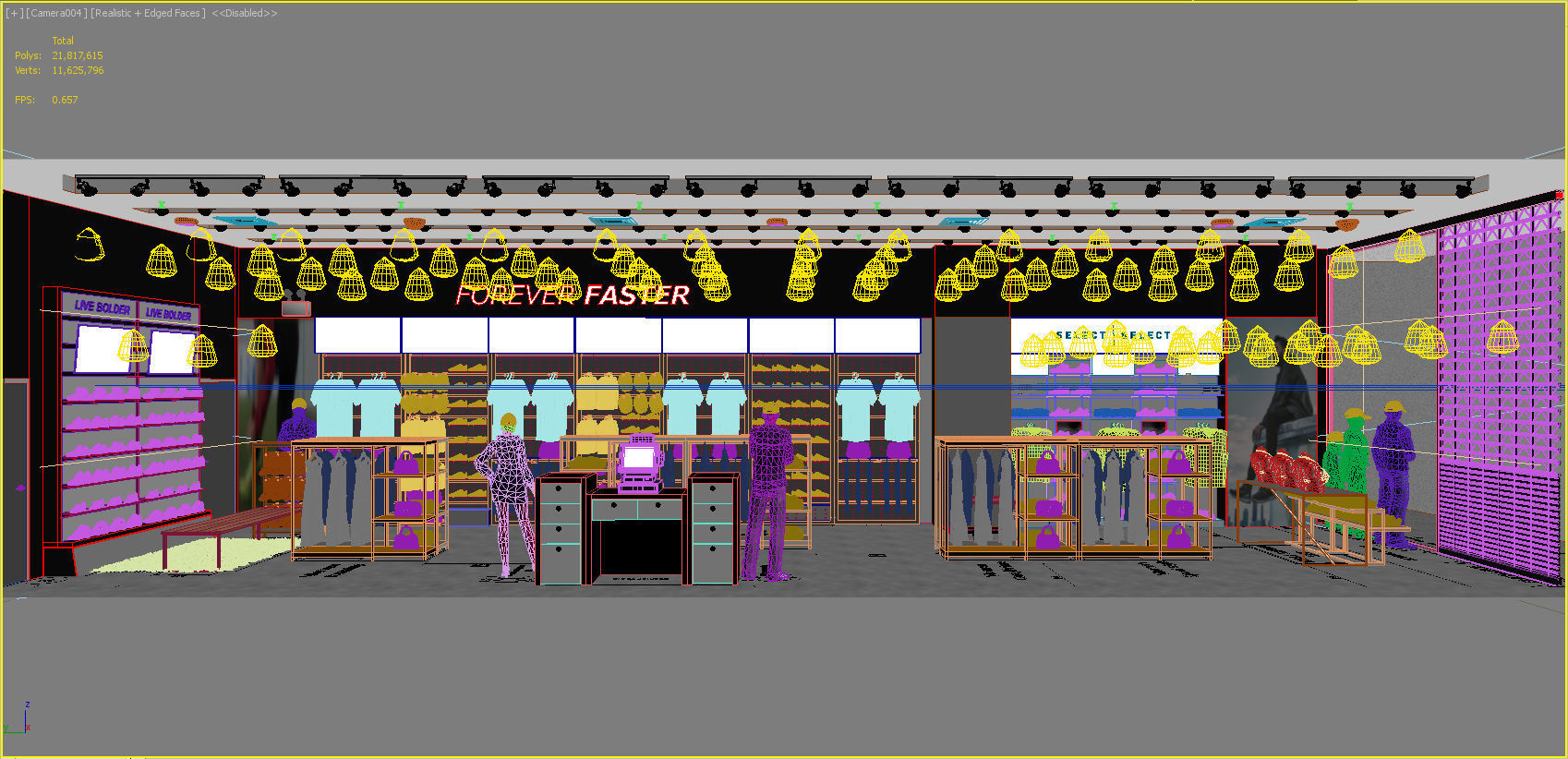 clothing store 3D model | CGTrader