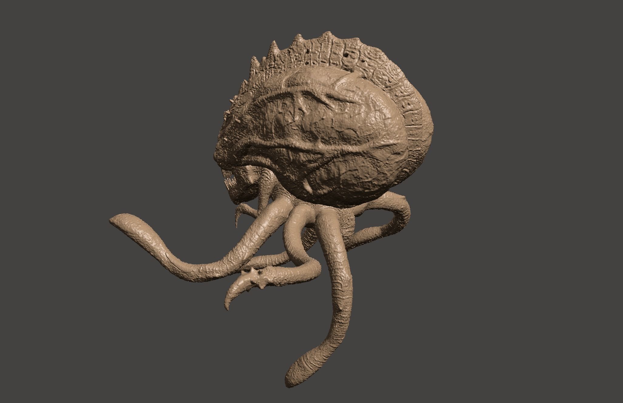 OCTABRAIN DUKE NUKEM FOREVER - ultra high detailed mesh - 3D STL 3D ...