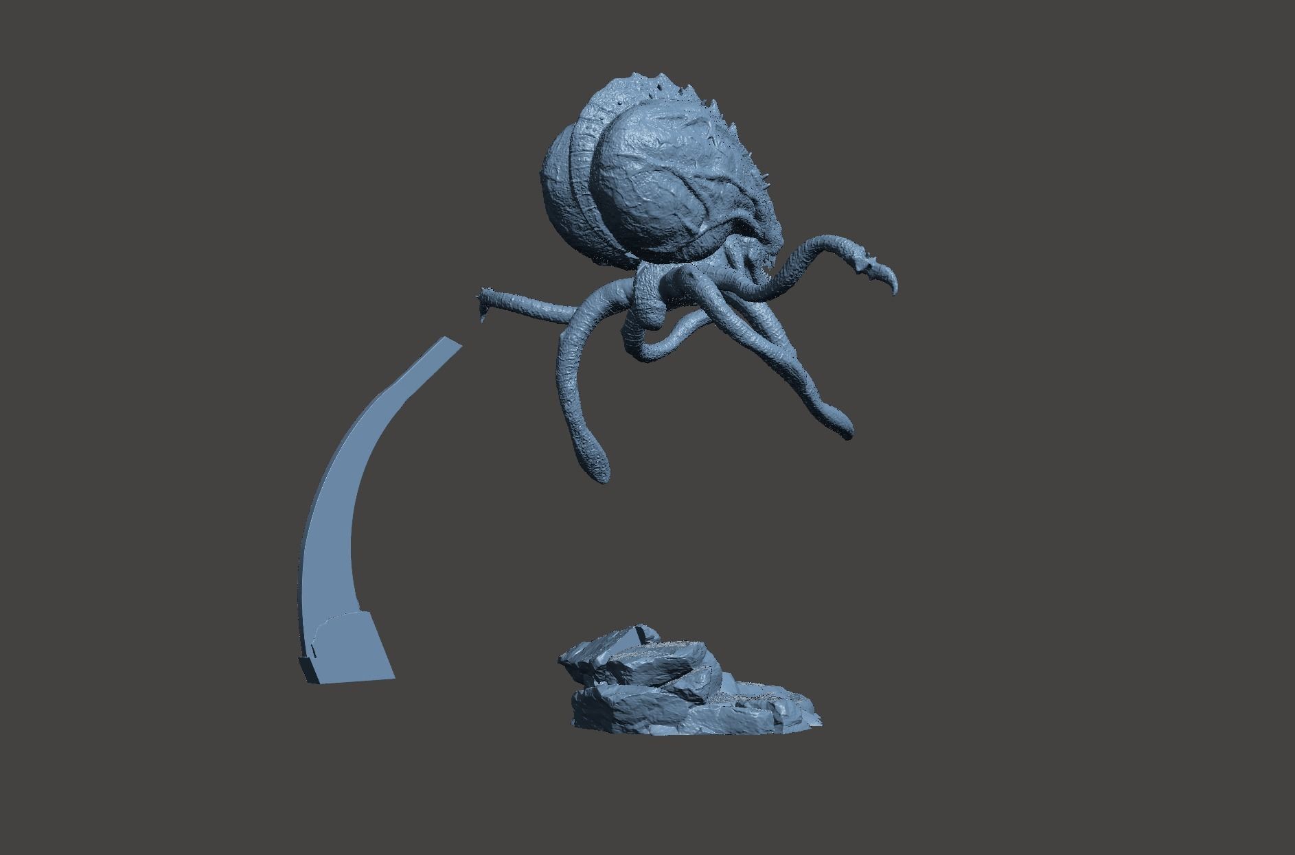 OCTABRAIN DUKE NUKEM FOREVER - ultra high detailed mesh - 3D STL 3D ...