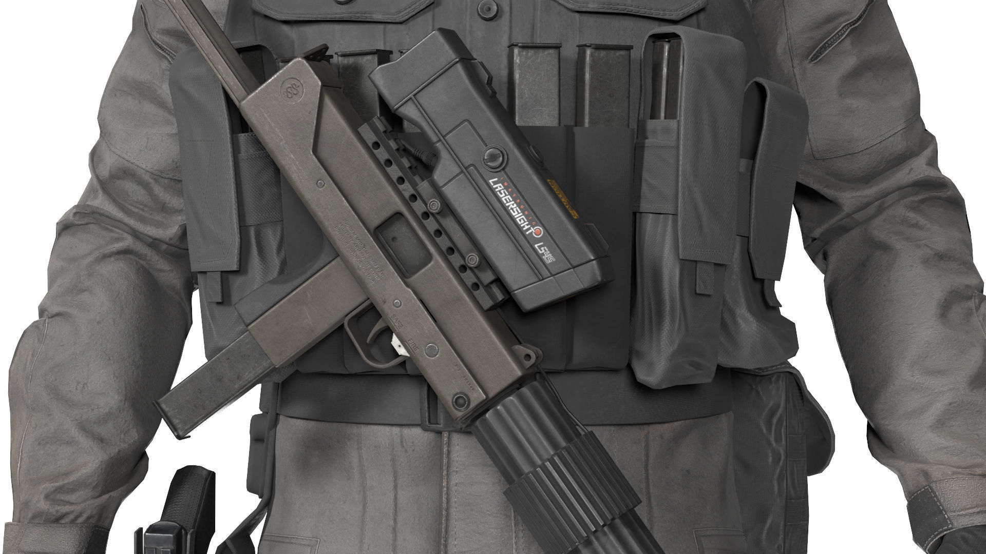 3D model MILITARY XOF Special Operations Game Ready Character VR / AR ...