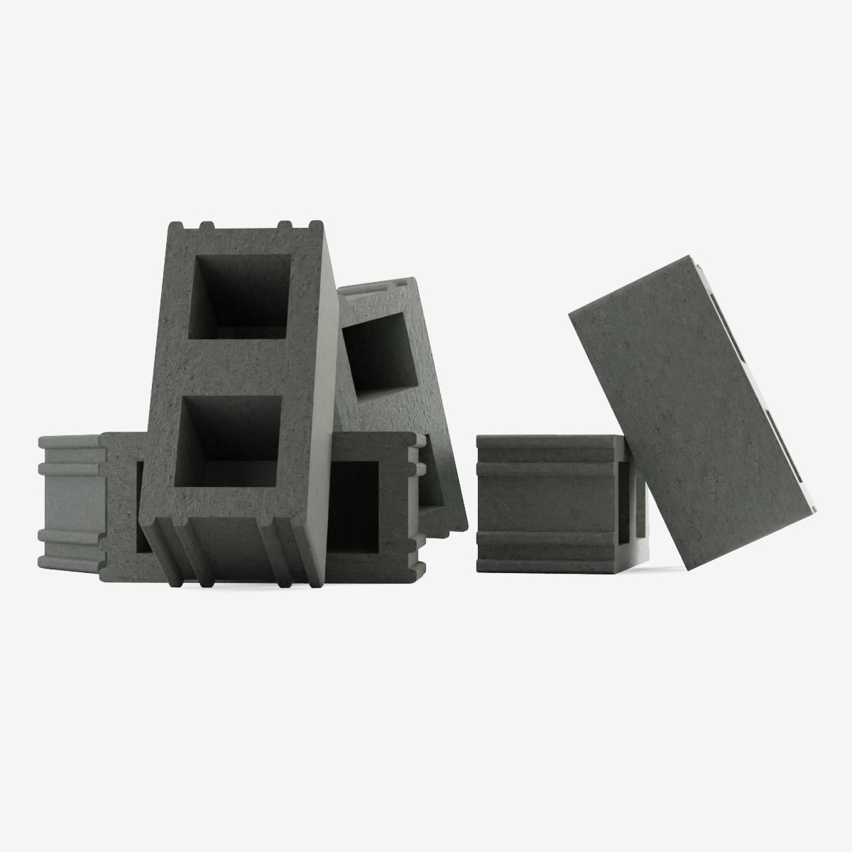 3D model Concrete Construction Blocks VR / AR / low-poly | CGTrader