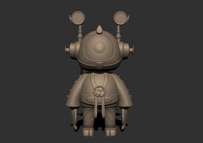 Robot 3D model 3D printable | CGTrader
