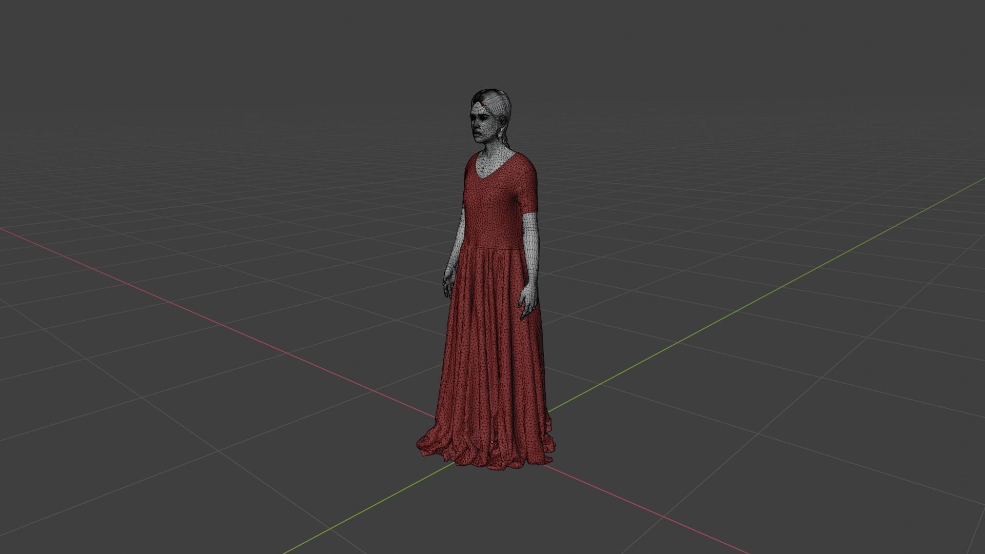 3D model Realistic Lady Woman Character VR / AR / low-poly | CGTrader