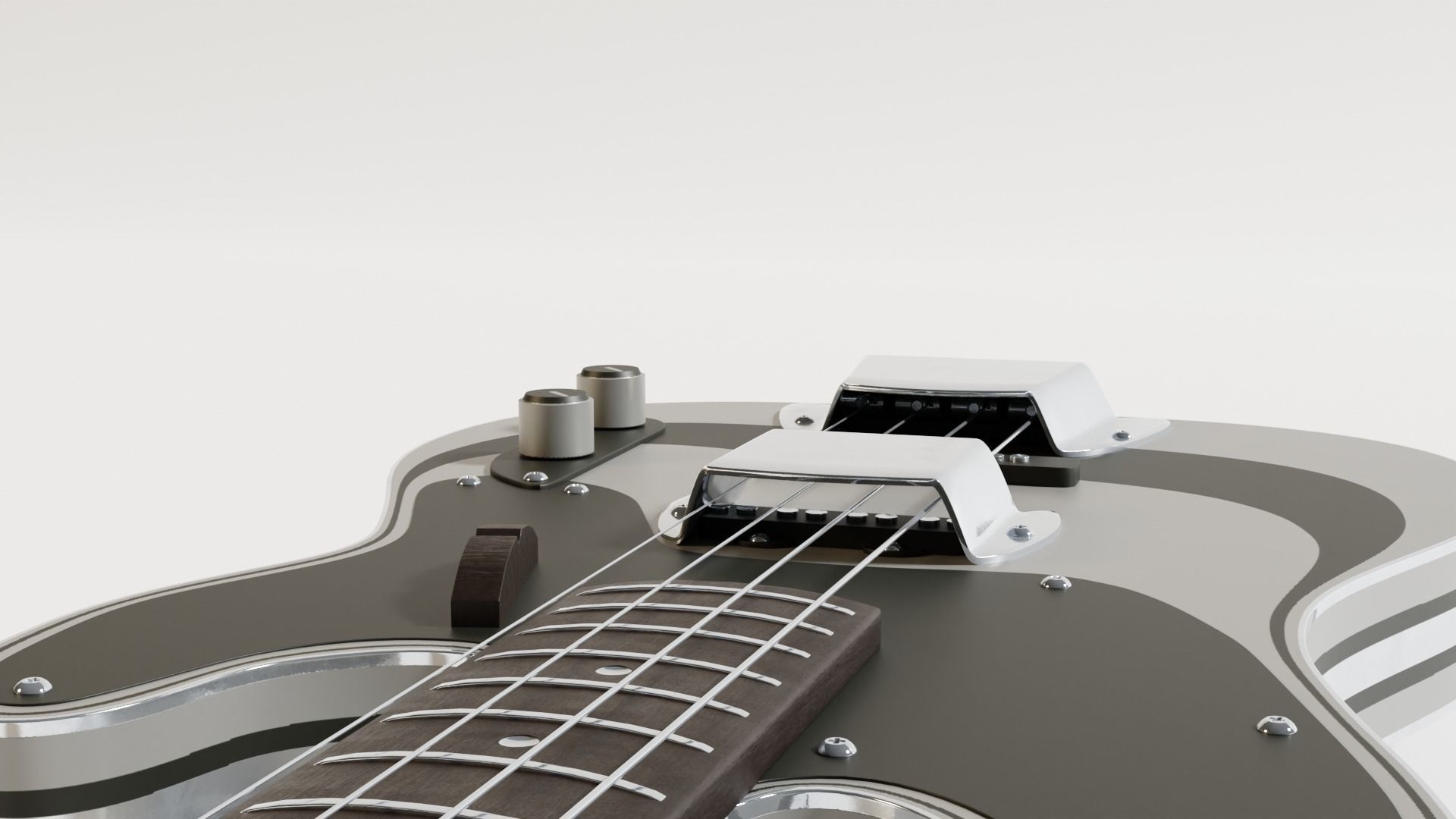 Bass Guitar 3D model | CGTrader