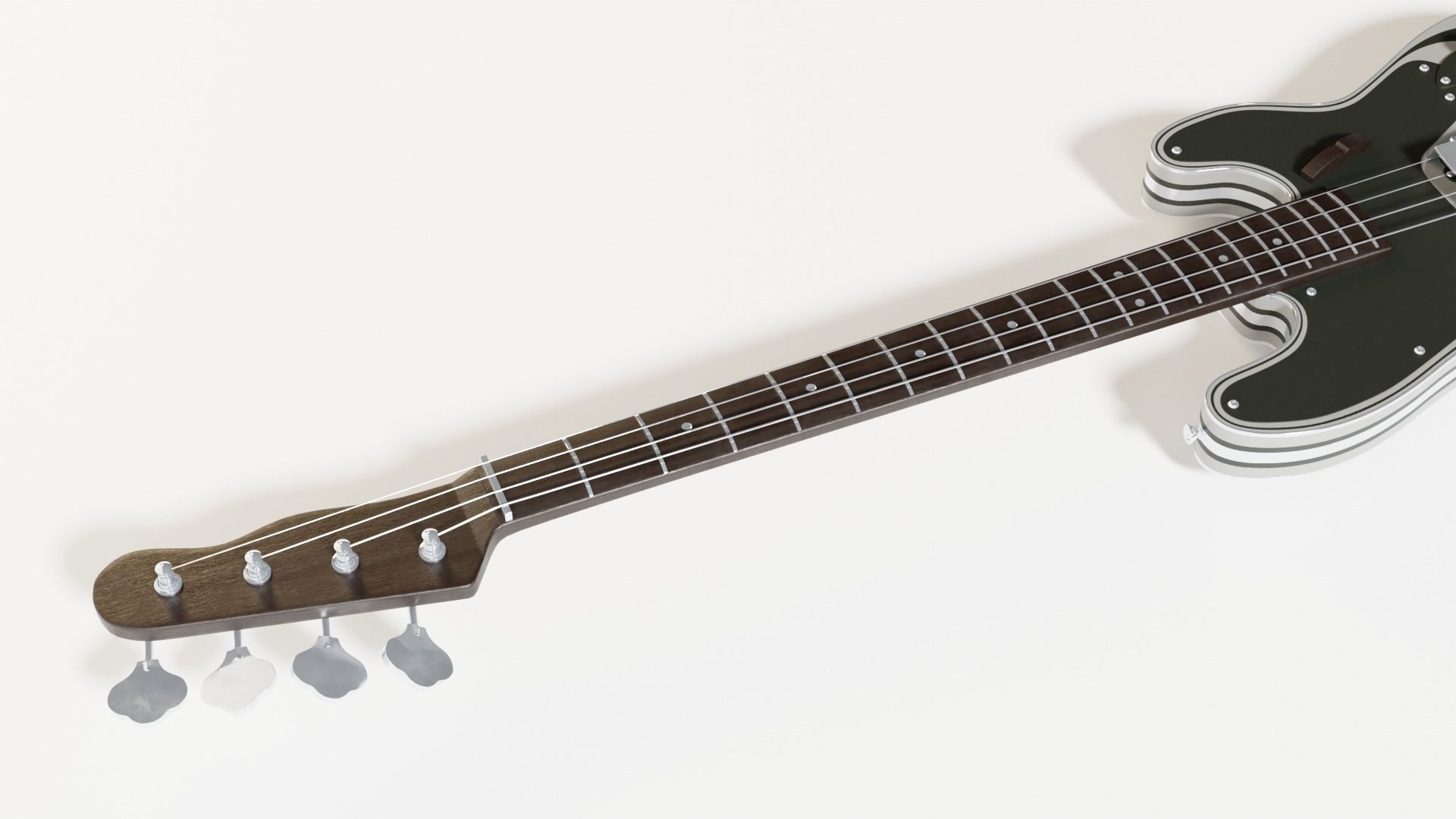 Bass Guitar 3D model | CGTrader