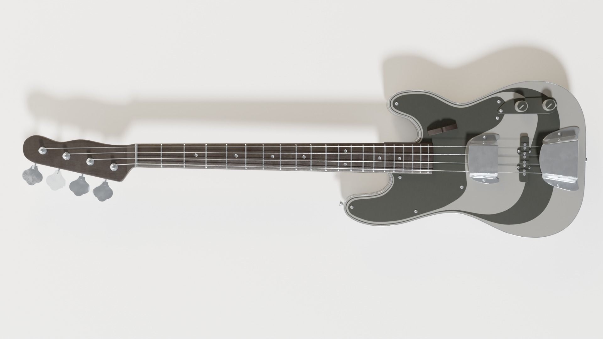Bass Guitar 3D model | CGTrader