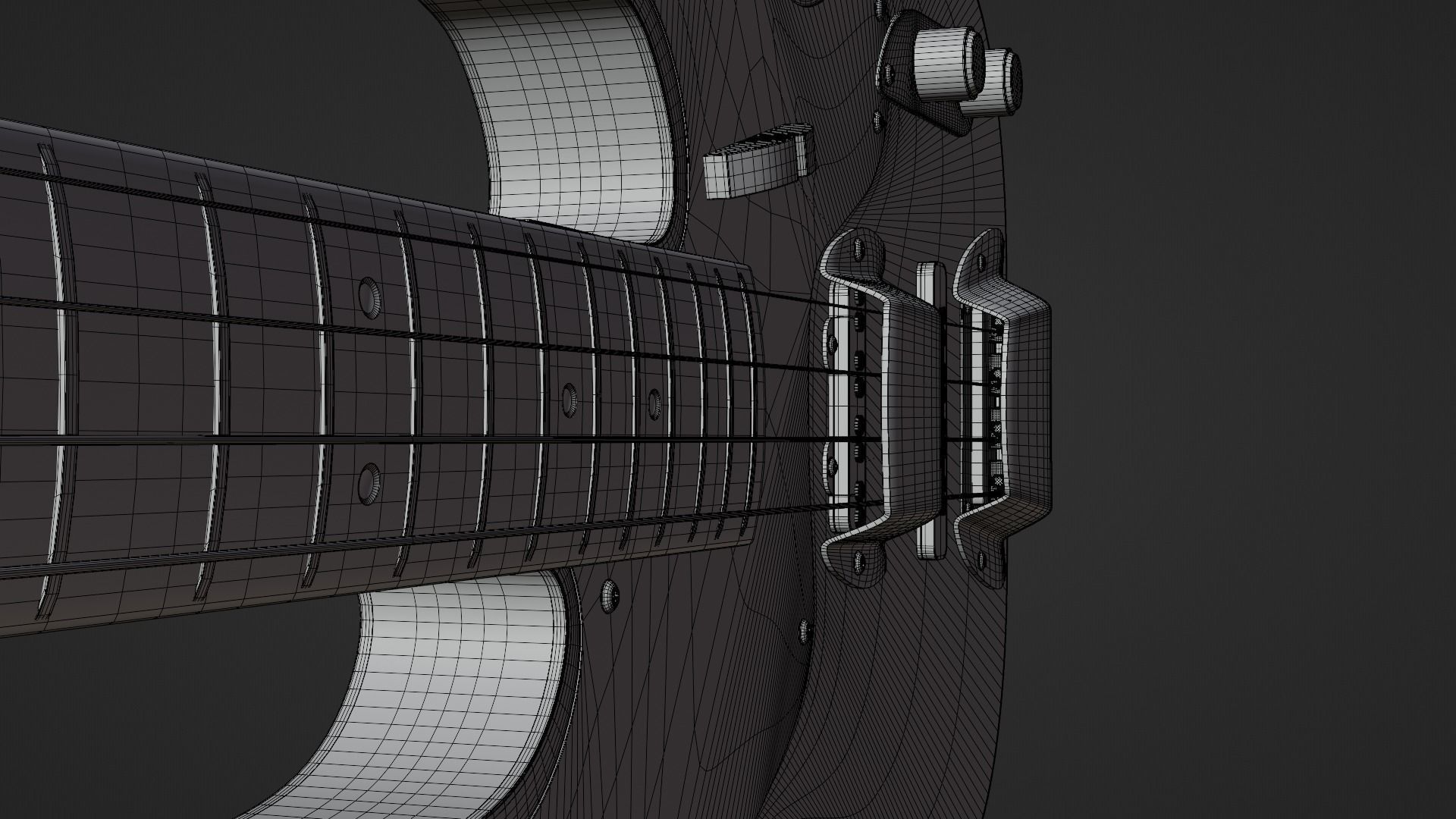 Bass Guitar 3D model | CGTrader