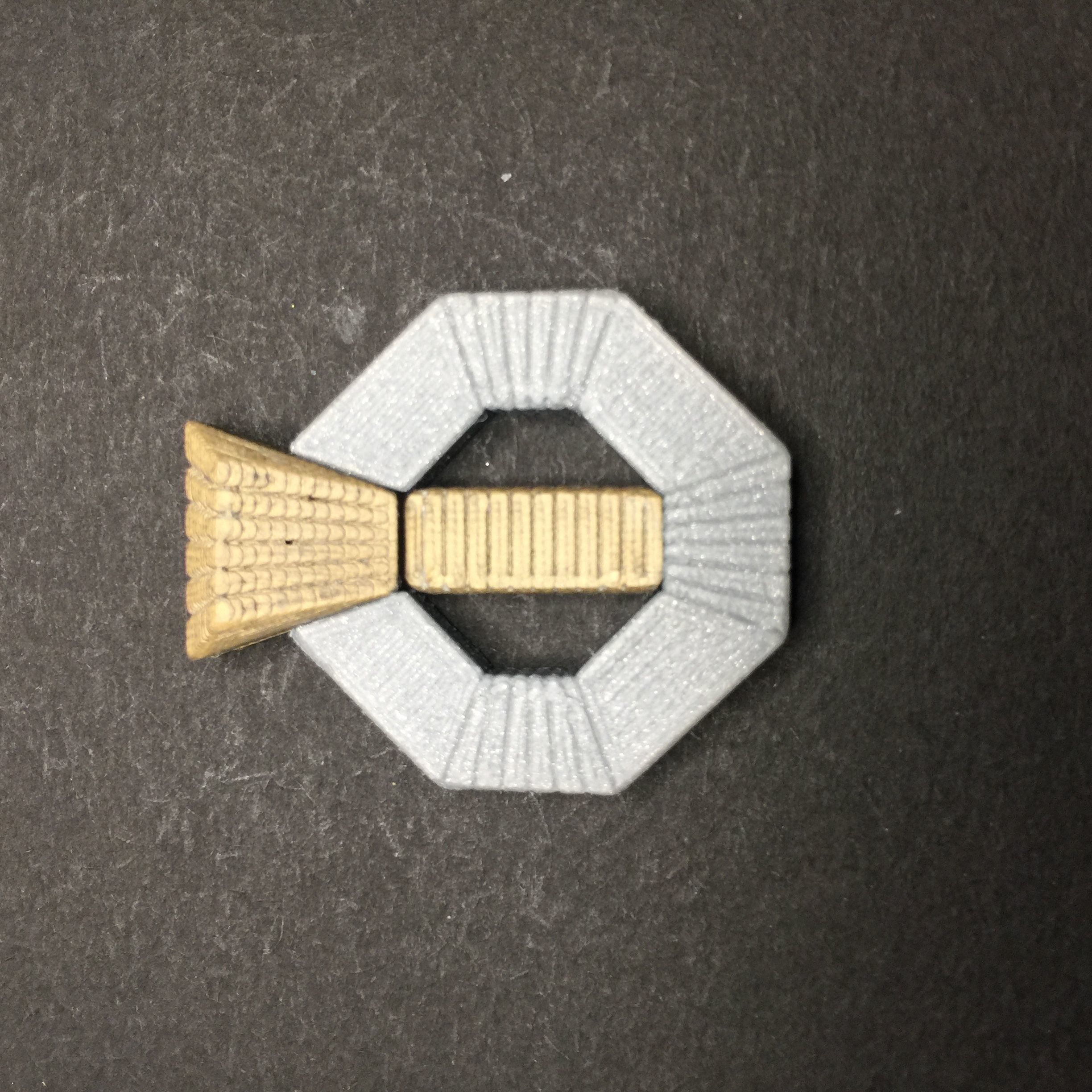 Star Trek TWoK era Non Commissioned Rank Insignia 3D model 3D printable ...
