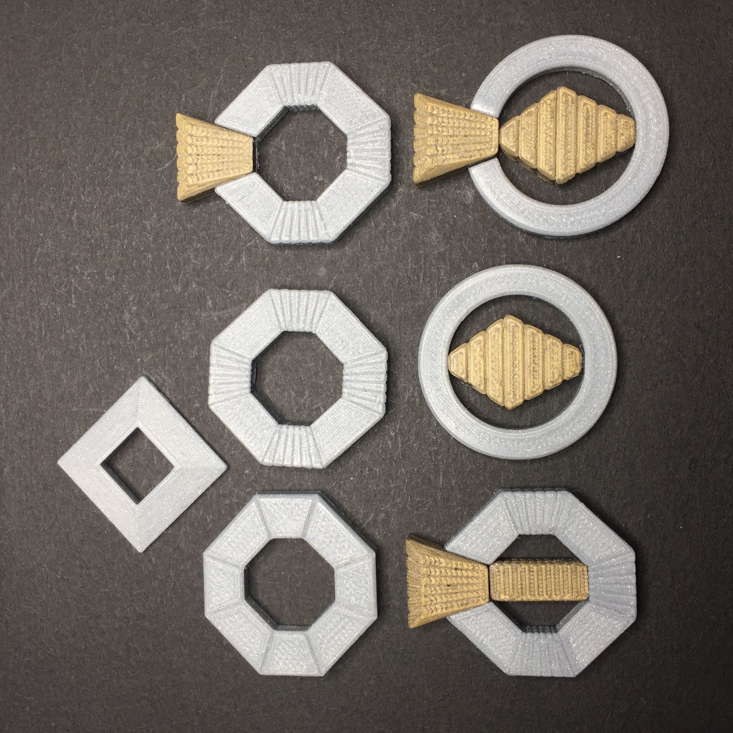 Star Trek TWoK era Non Commissioned Rank Insignia 3D model 3D printable ...