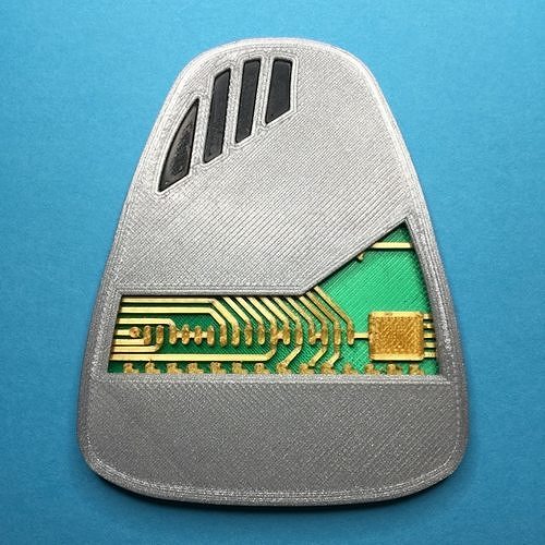 USS Voyager EMH Autonomous Mobile Holo Emitter 3D model 3D printable ...