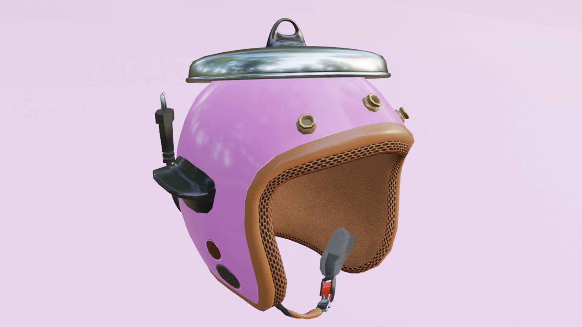 3D model rice cooker helmet 3d model VR / AR / low-poly | CGTrader