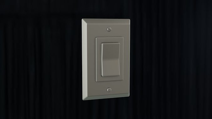 Light Switch Modern 3D model | CGTrader