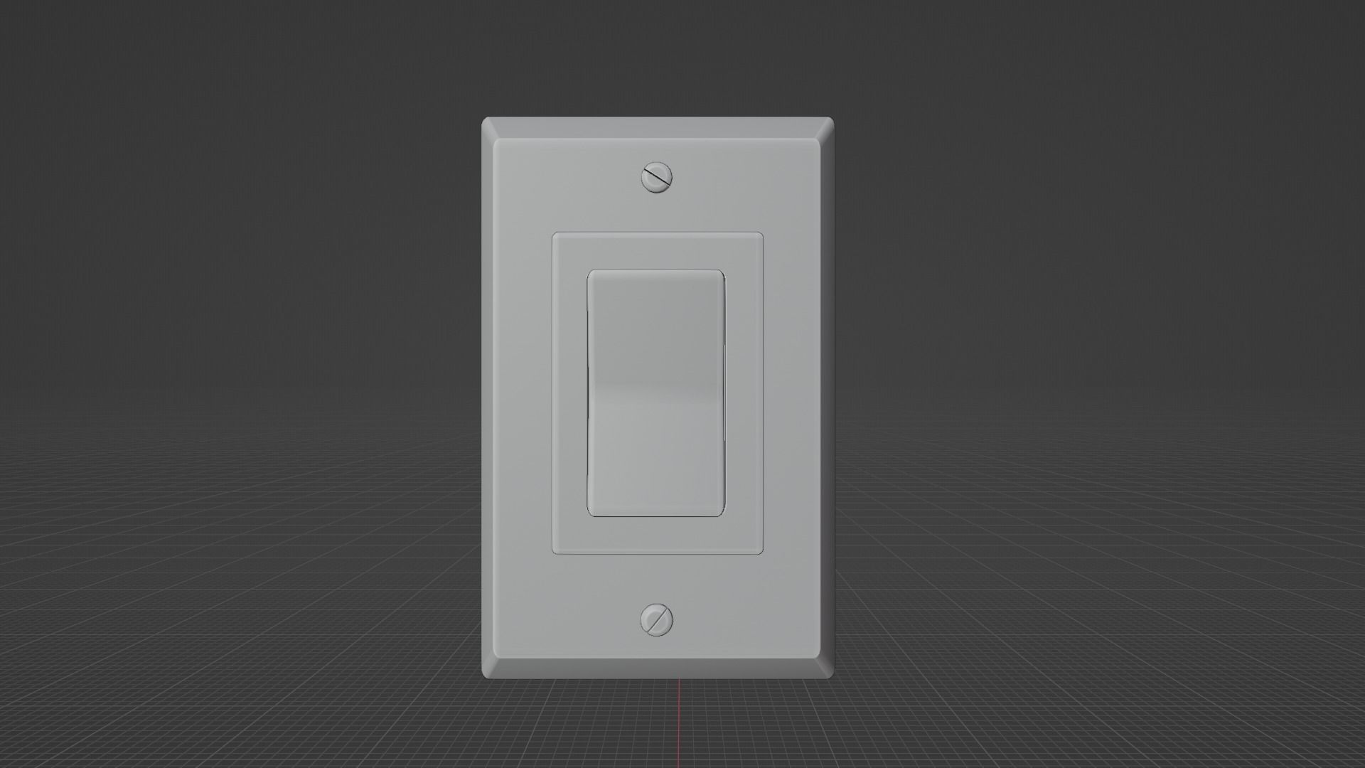 Light Switch Modern 3D model | CGTrader