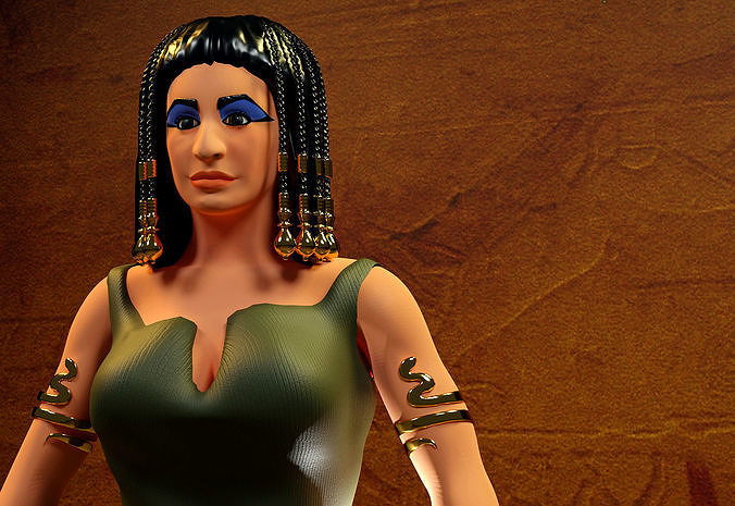 Queen Cleopatra VII Philopator 3D model | CGTrader
