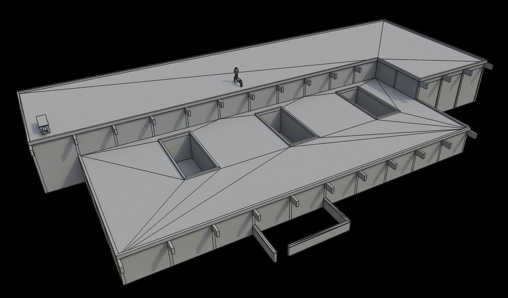 3D model Firestation building VR / AR / low-poly | CGTrader