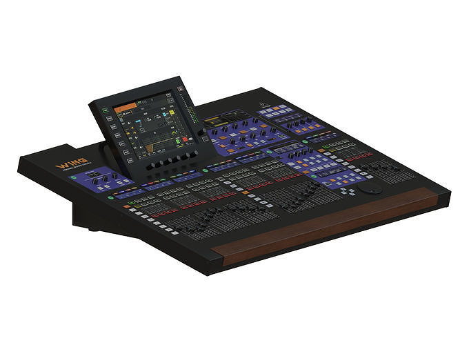 Audio Mixer 3D model | CGTrader