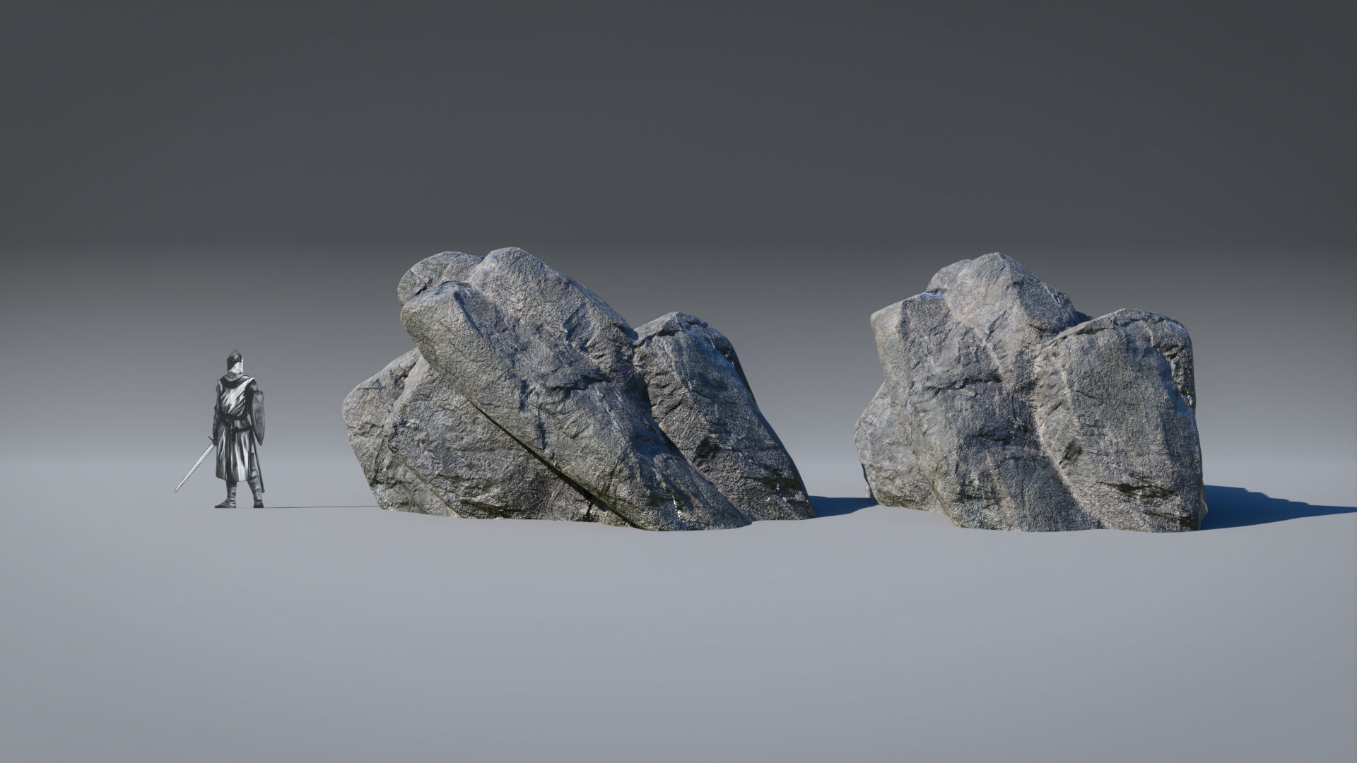3D model Rocks - 3D models PBR Pack Low-polygonal 3D model VR AR VR ...